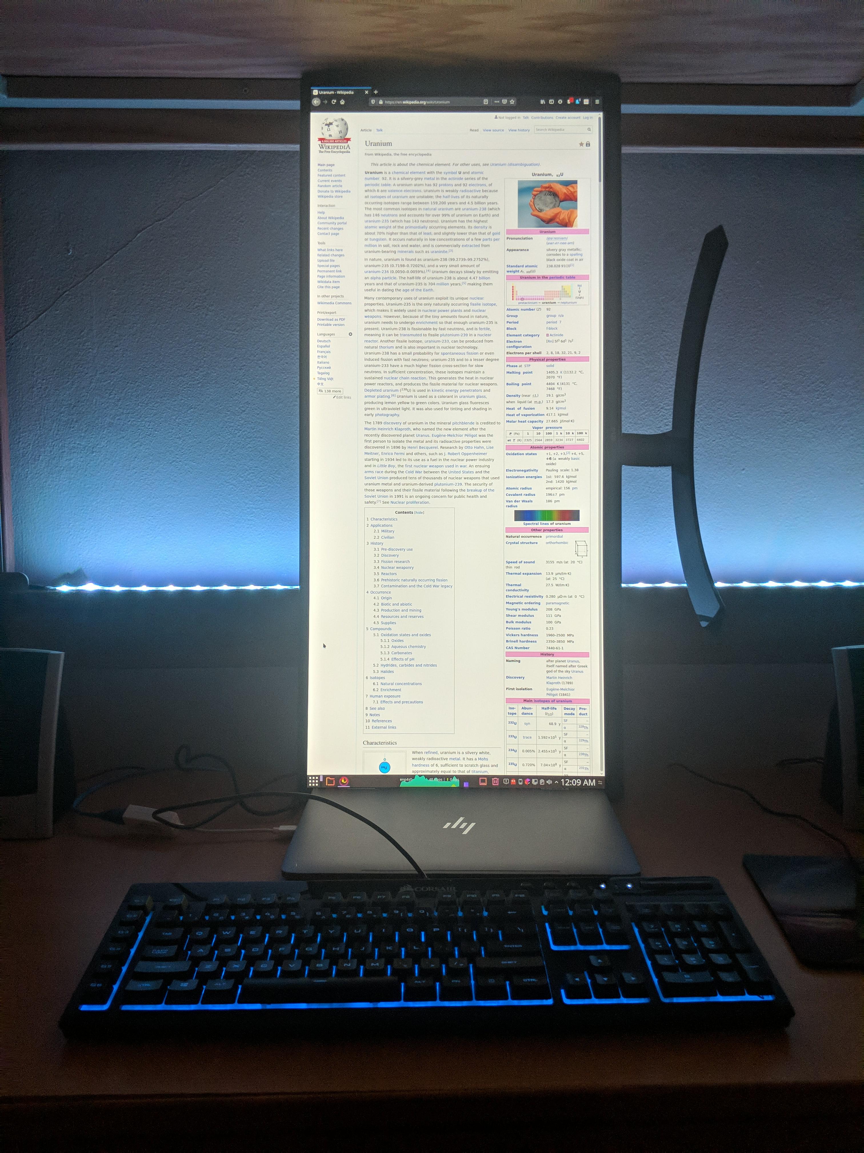 No vertical monitor stand? No problem | Scrolller