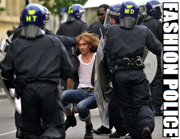 No, you cannot wear that. | Scrolller