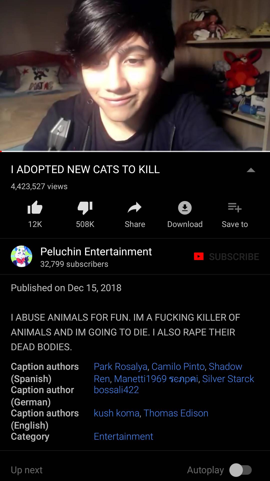 Noah, it's time. You know what to do. | Scrolller