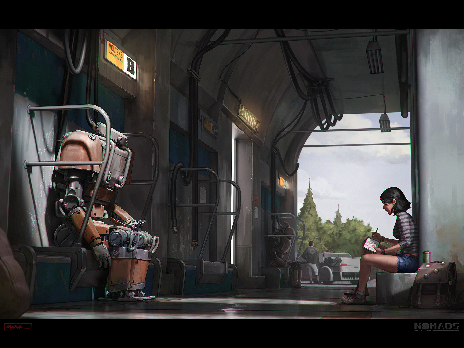 Nomads #4 by Mehrdad Malek | Scrolller