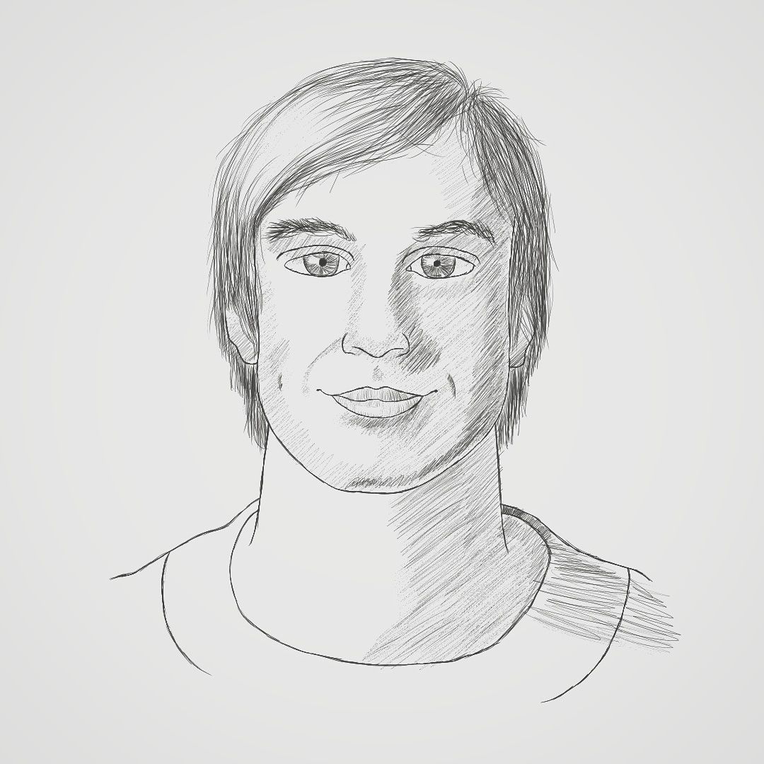 Normal guy, Me, Krita, 2021 | Scrolller