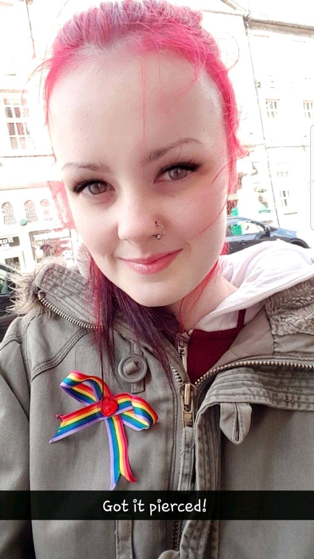 Nose piercing is finally here | Scrolller