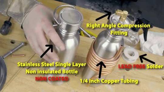 How to Make a Portable Desalination Bottle | Scrolller