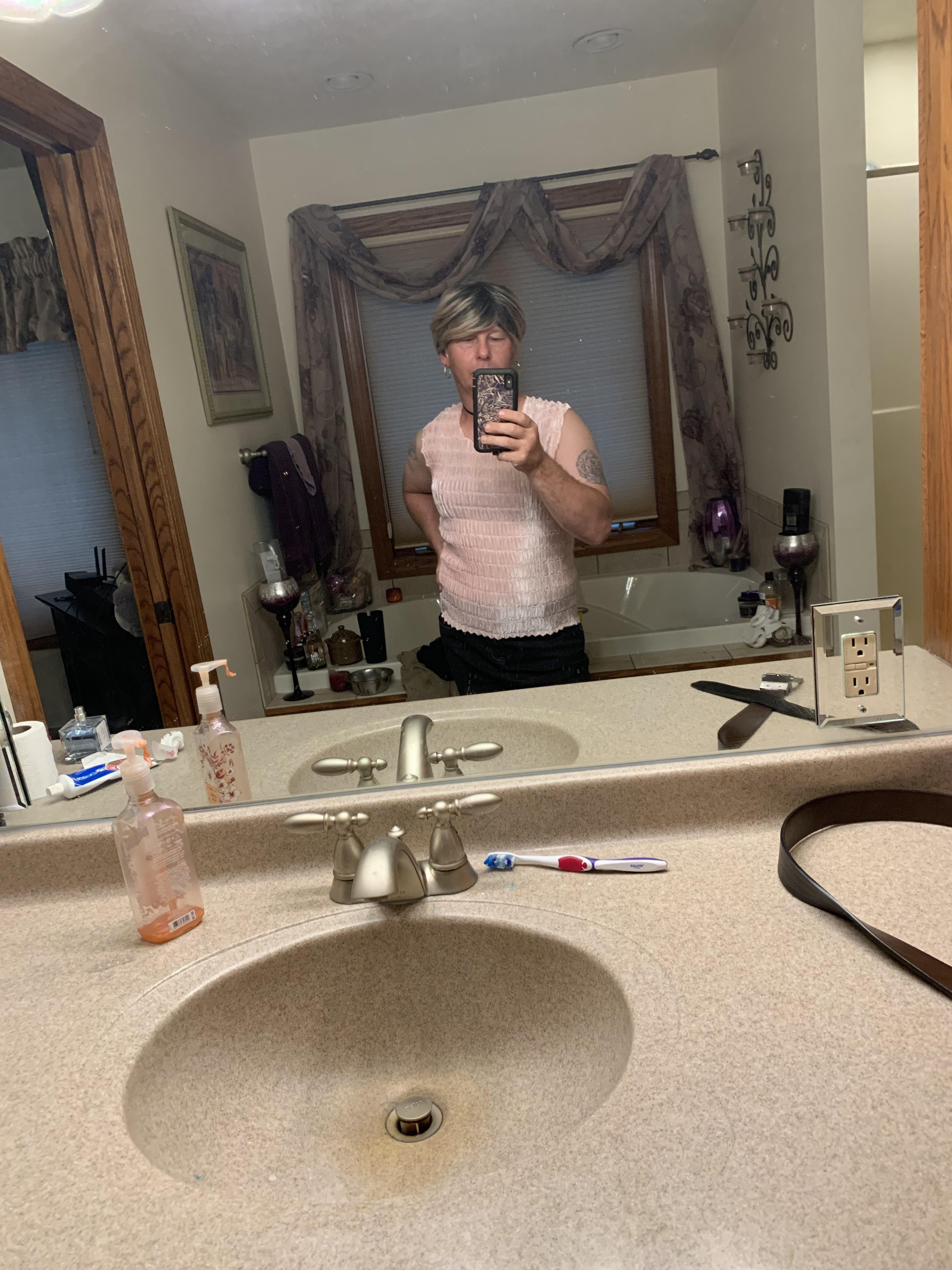 Not really feeling it. Try hard still look manly | Scrolller