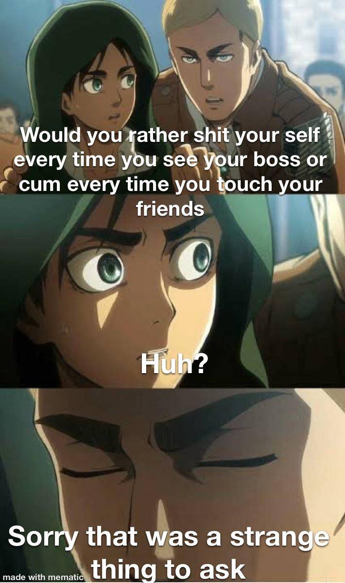 Not your regular erwin meme | Scrolller