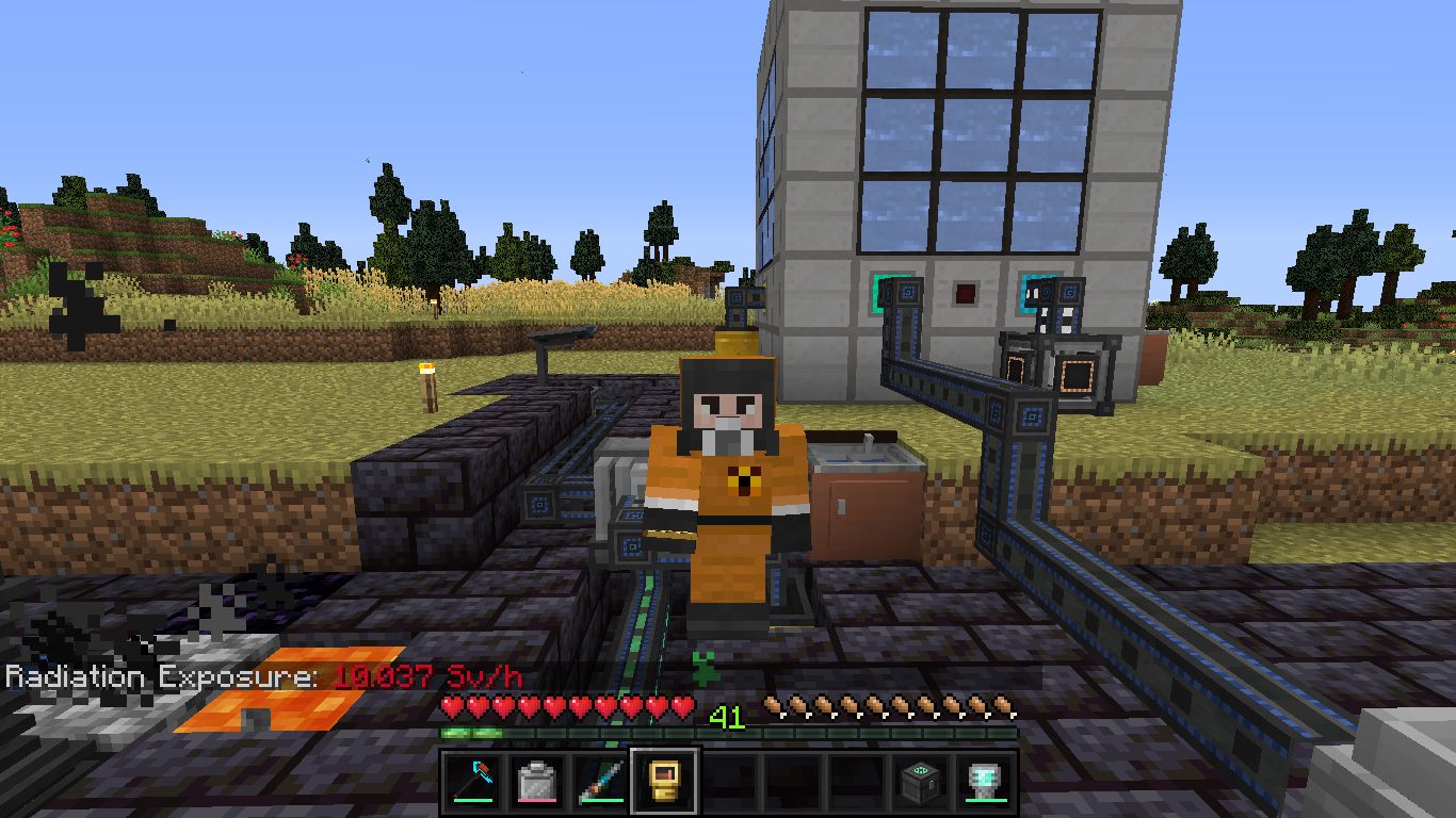 Note to self: when building mekasuits, DO NOT build the fission reactor in the backyard | Scrolller