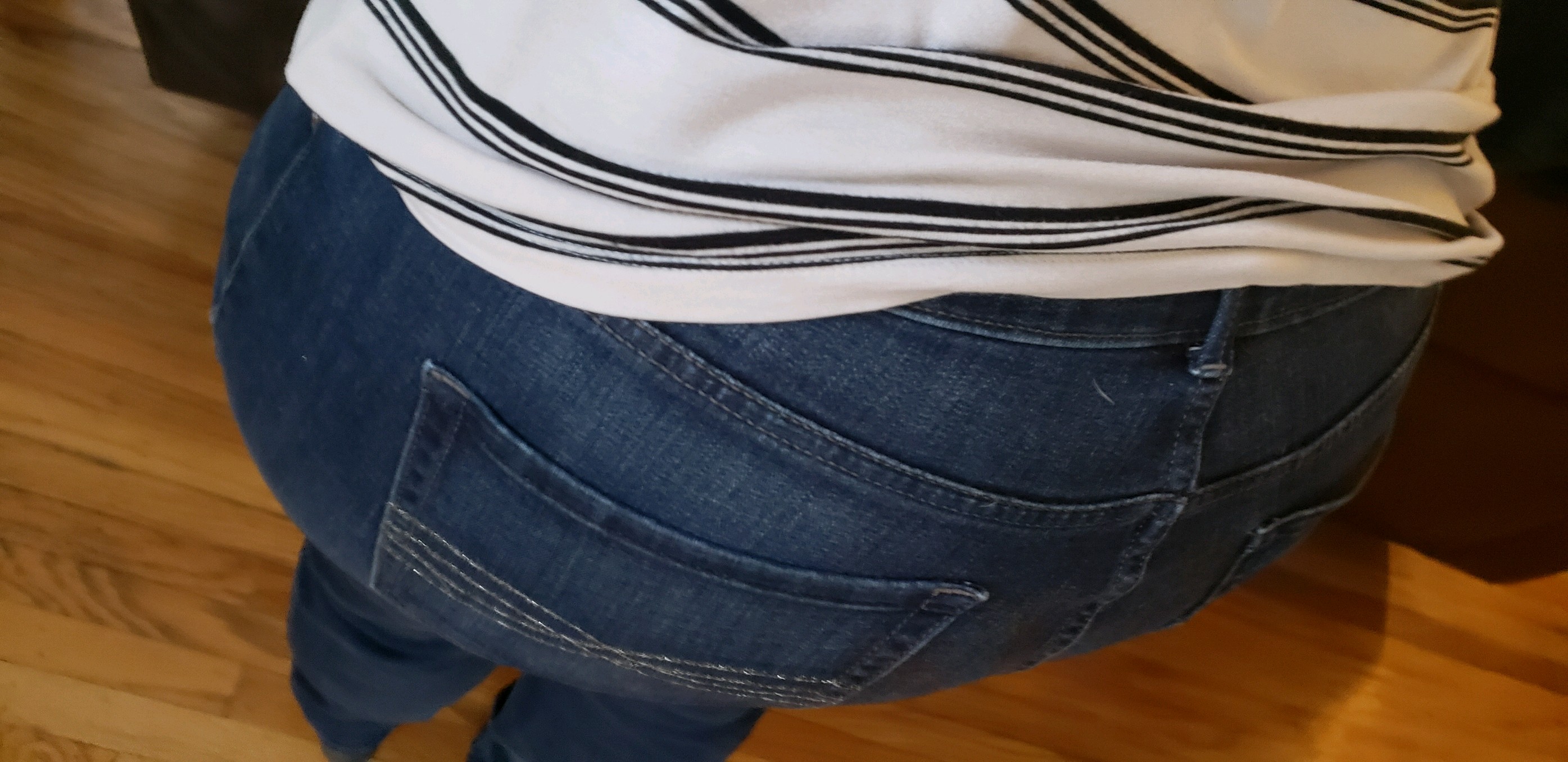 Nothing crazy...just the wife at work showing how her ass looks in her jeans...... | Scrolller