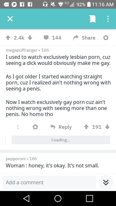 Nothing wrong seeing penis | Scrolller