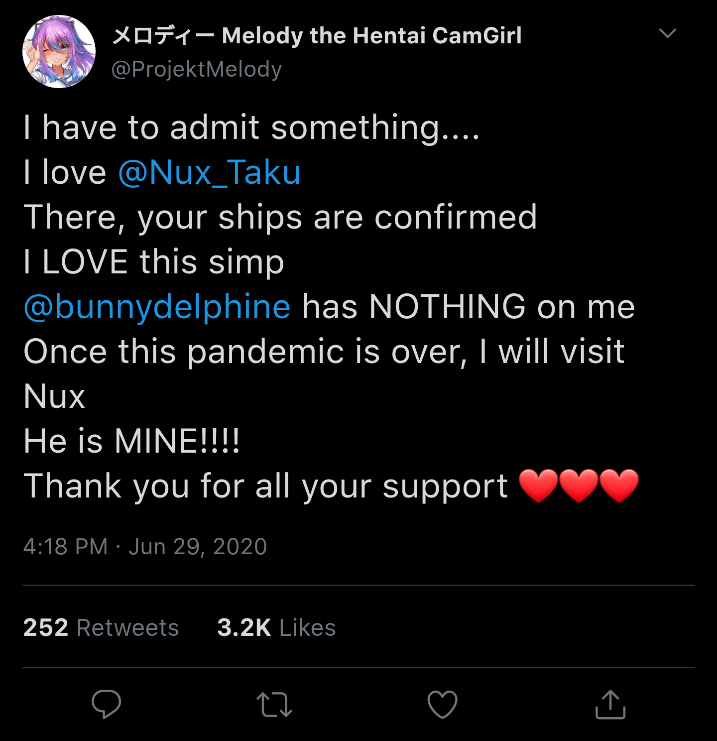 Nux x Melody confirmed!!!!!!! | Scrolller