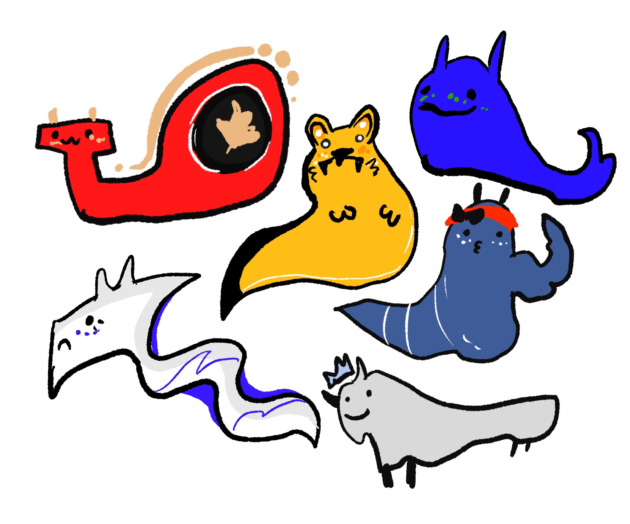 NWHL Teams as Slugs (By @flyerswitch on Twitter) | Scrolller