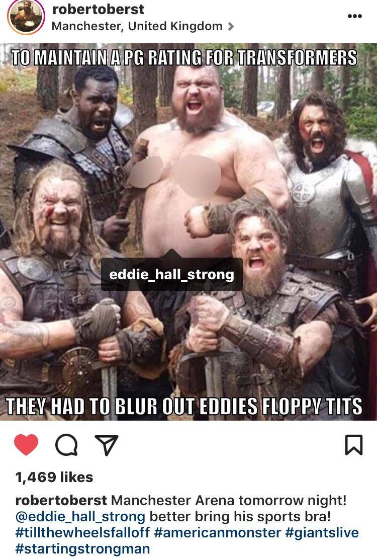 Oberst throwing some shade at The Beast | Scrolller