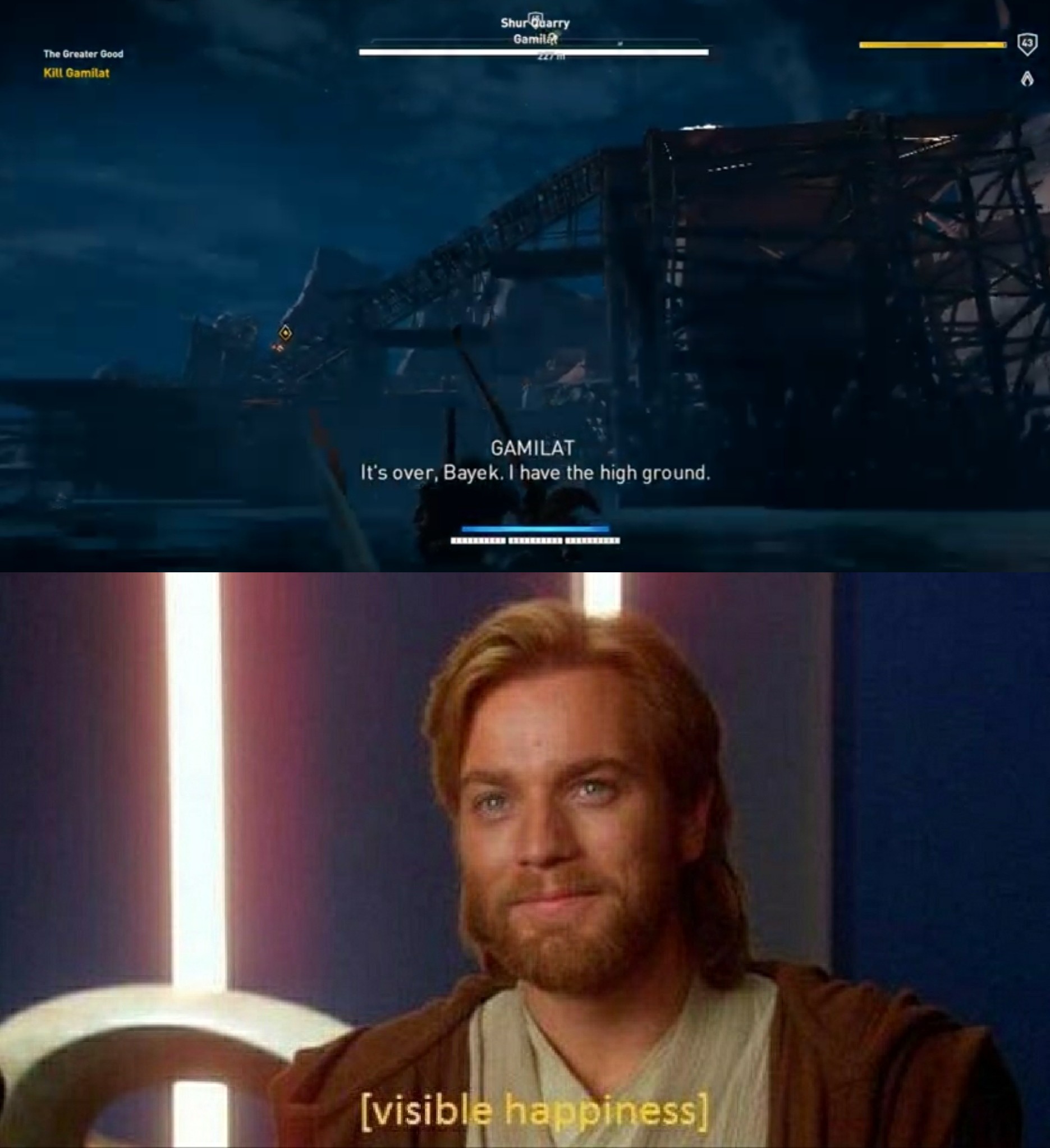 Obi Wan loves AC Origins | Scrolller