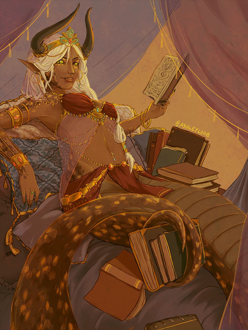 [OC] Another completed DnD character commission | Scrolller