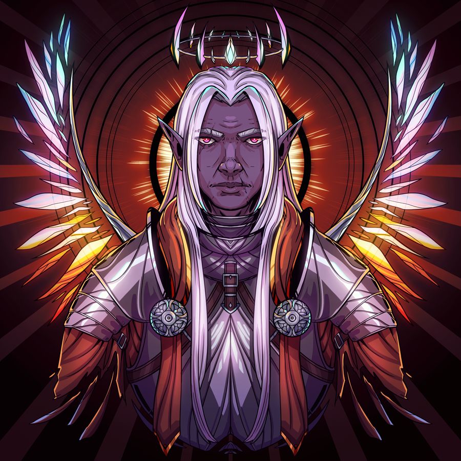 [OC] Oath of the Watchers Drow Paladin | Scrolller