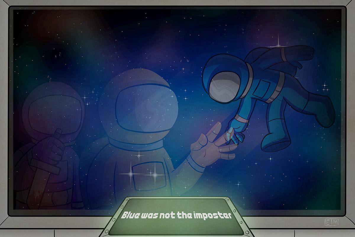 [OC][Art] Just finished some Among Us fan art. | Scrolller