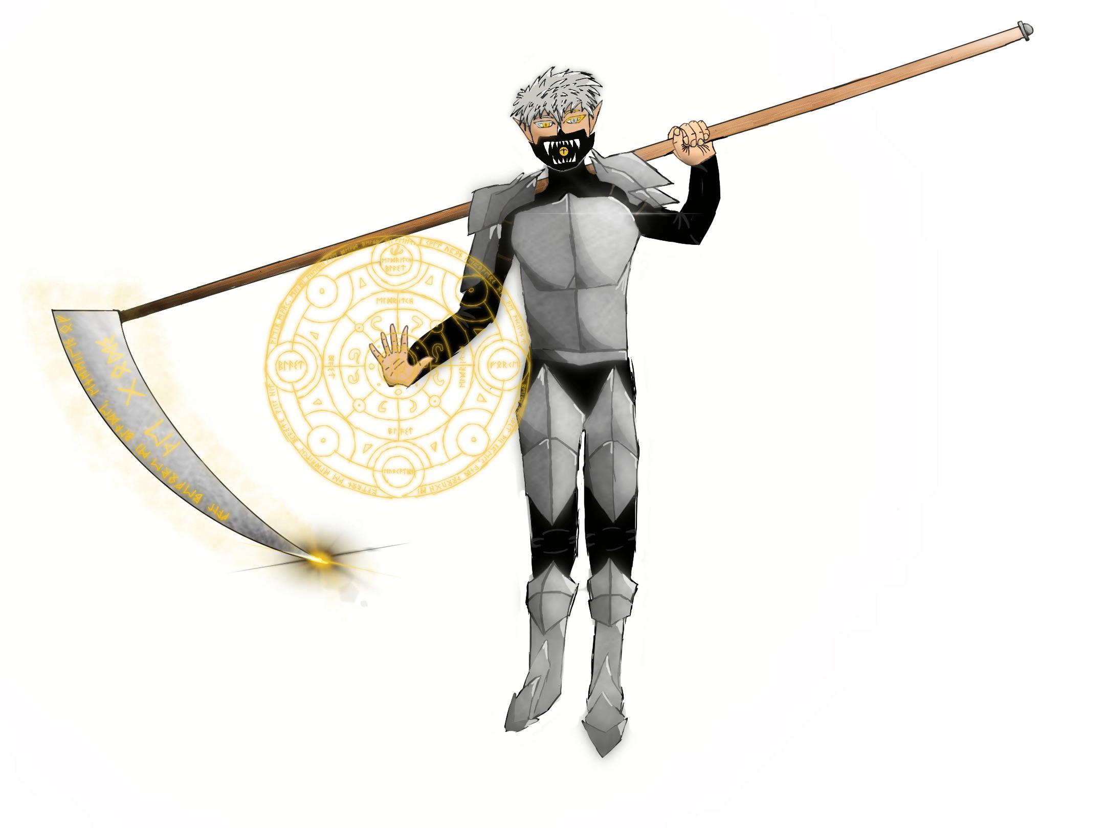 [OC] [Art] Magnus Ryker, Vampire/Elf Hexblade Warlock | Scrolller