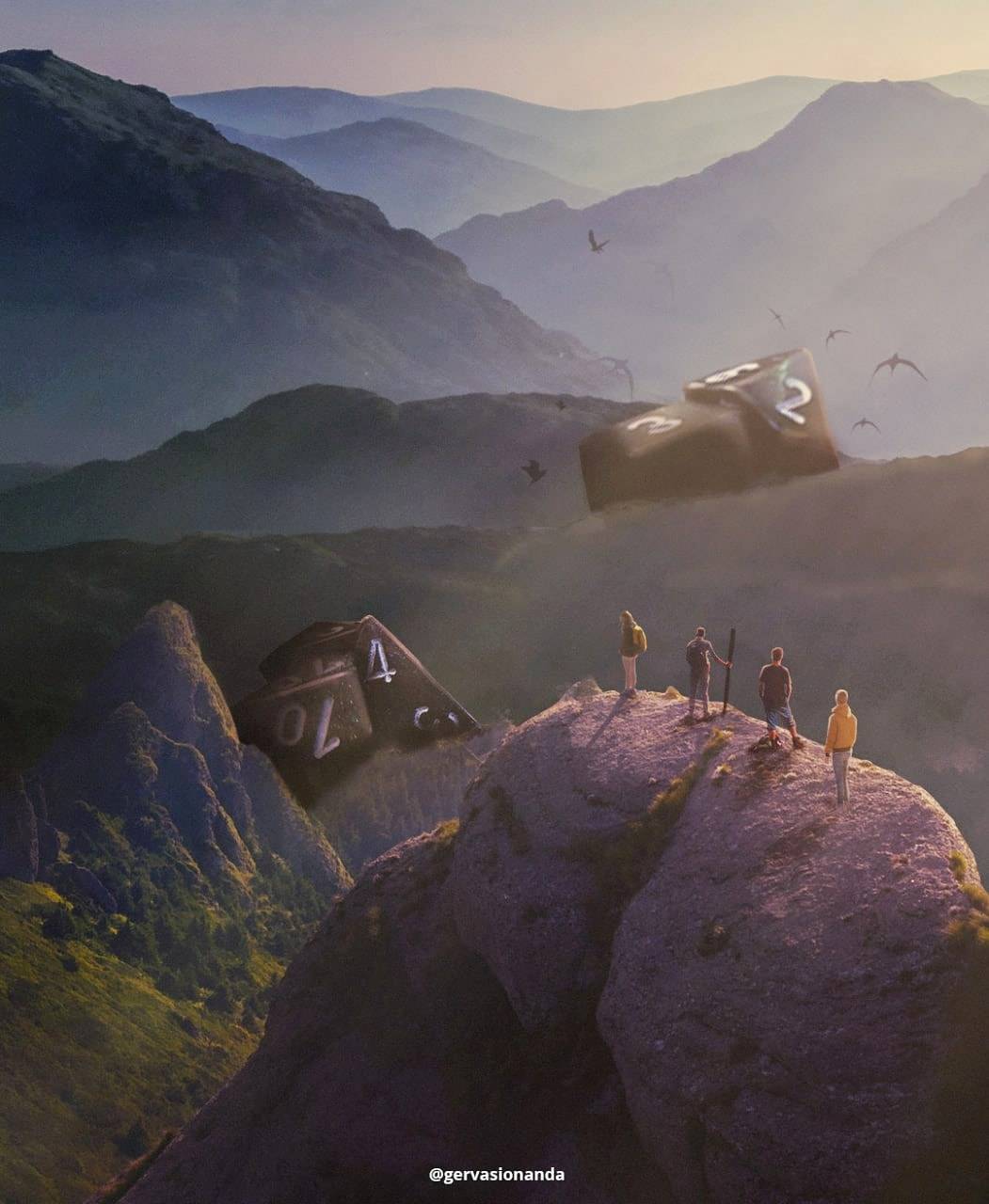 [OC] [Art] New Adventures in the horizon | Scrolller