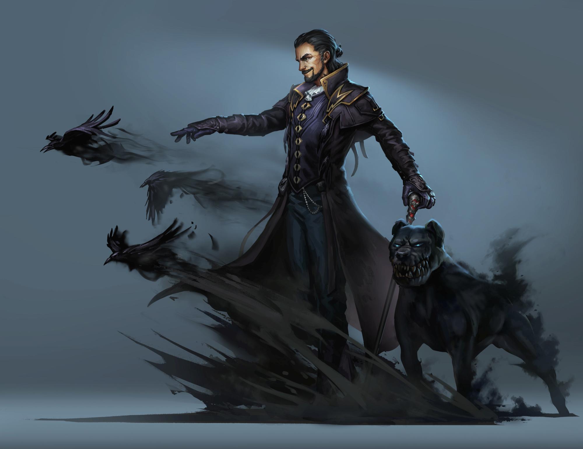 [OC] [ART] Revon Addington, my shadow sorcerer - genie warlock | Scrolller