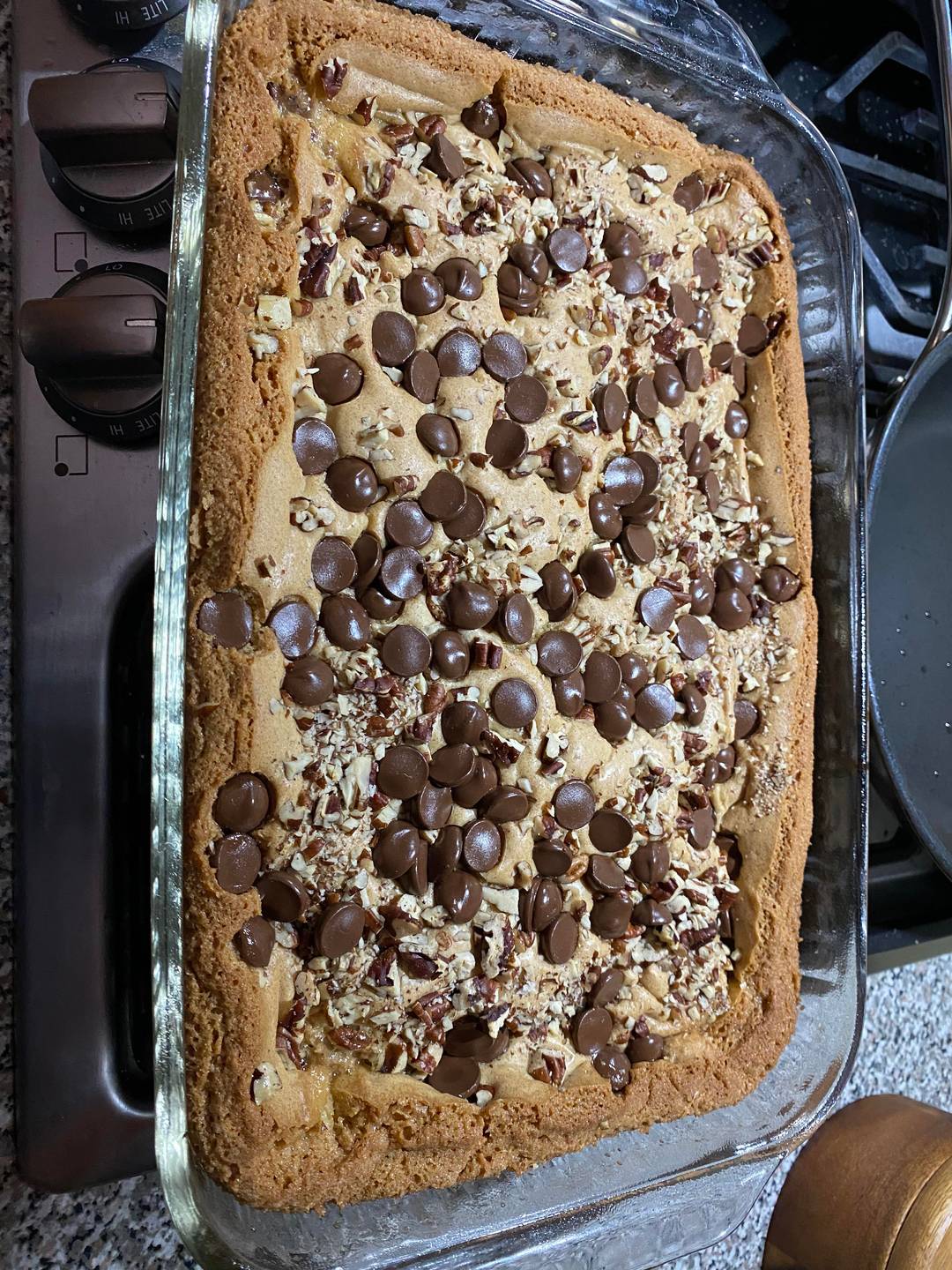 [OC] Blondies with Pecans and Dark Chocolate | Scrolller