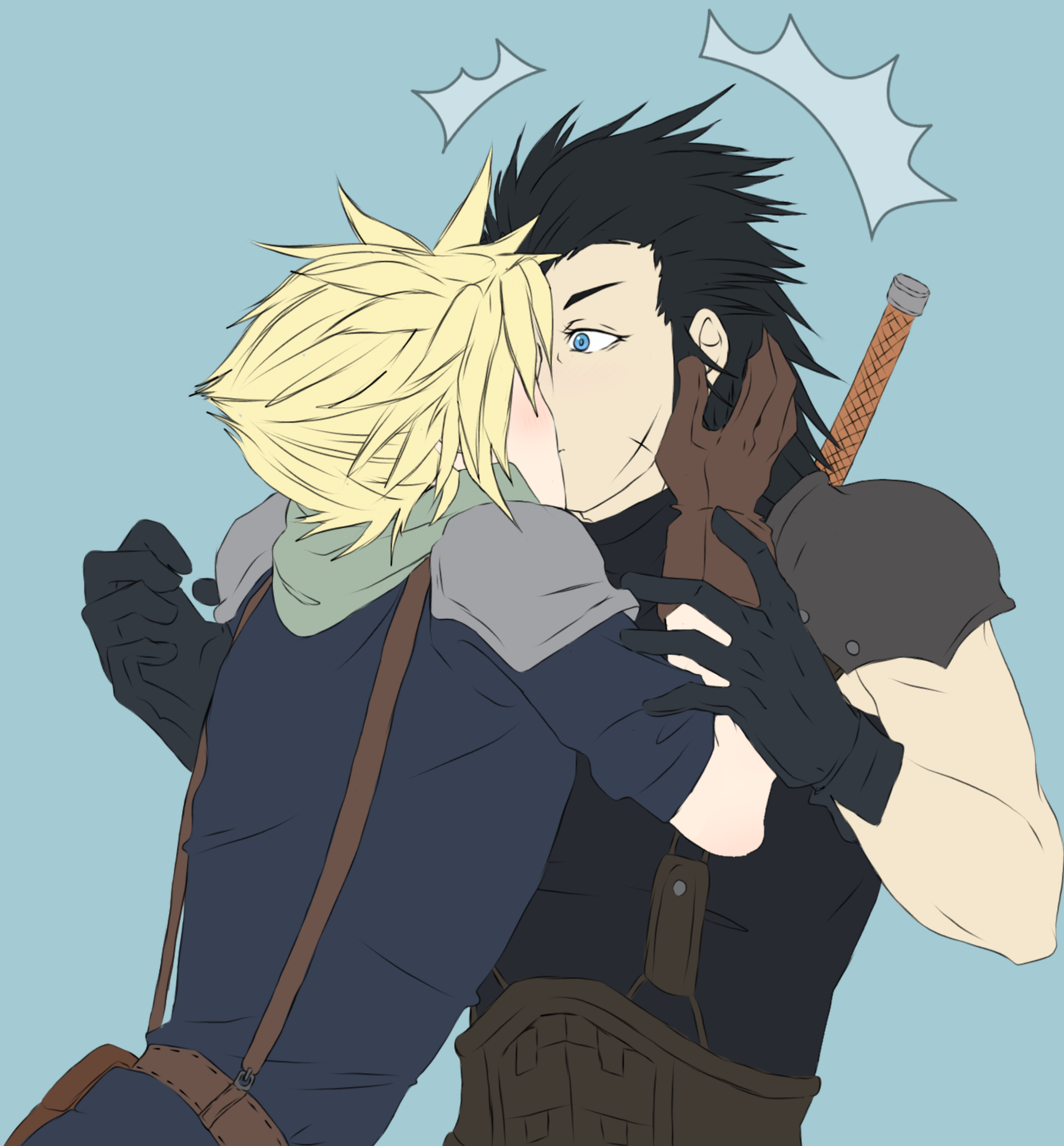 [OC] Cloud and Zack | Scrolller