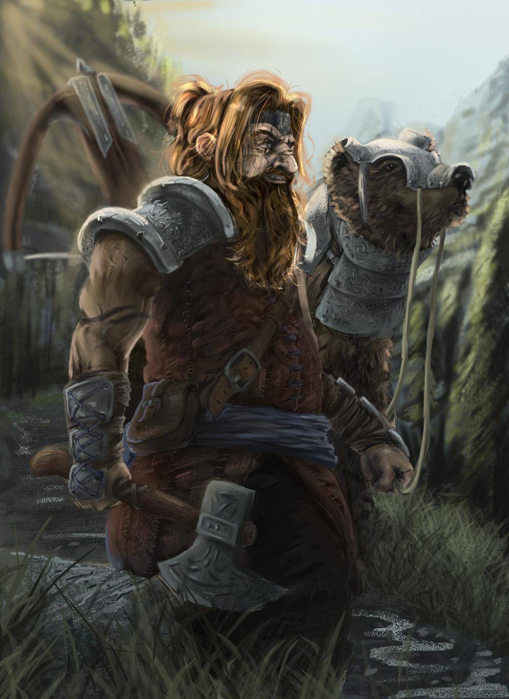 (OC) Dwarf hunter | Scrolller