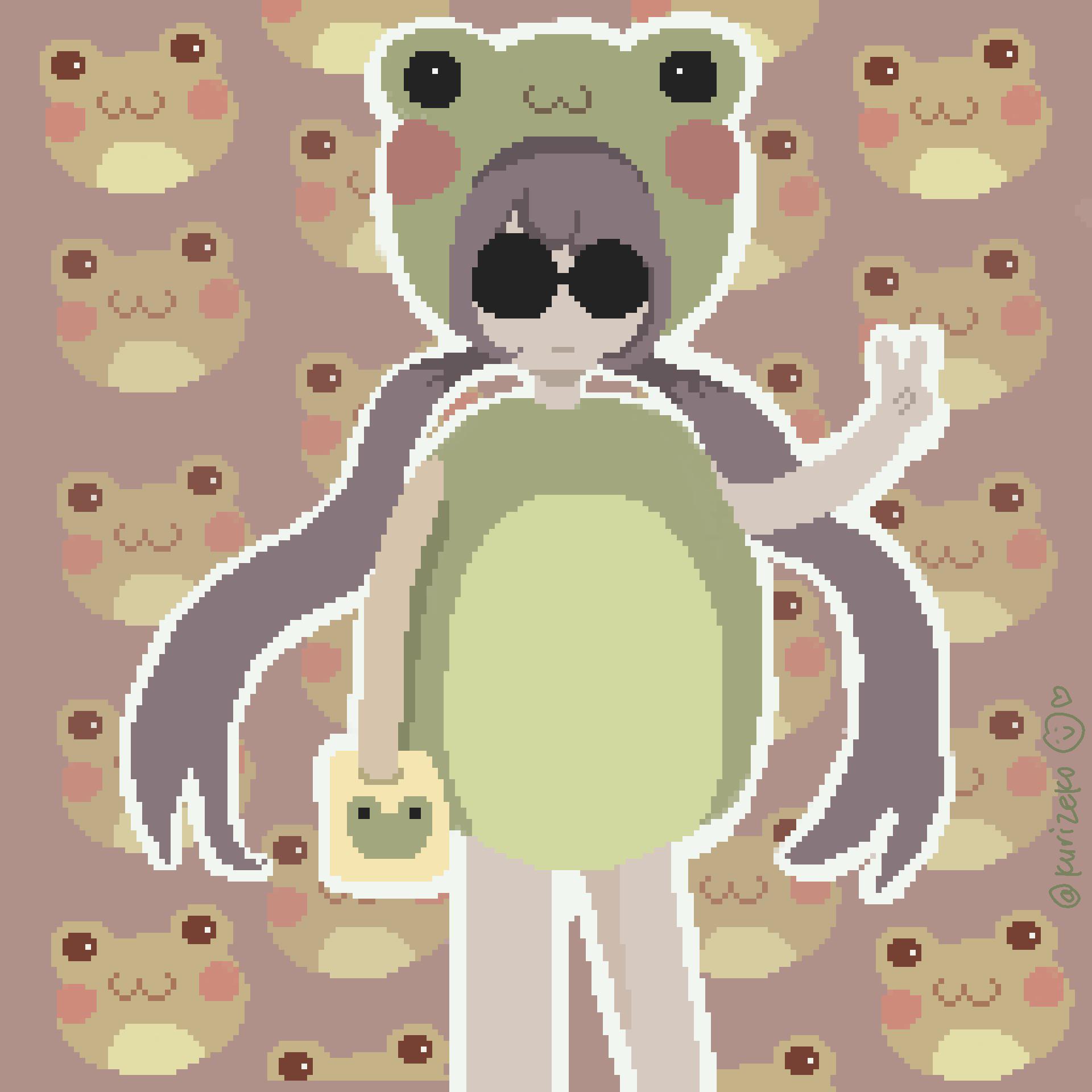 [OC] frog girlie :> | Scrolller