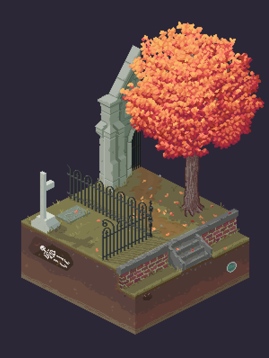 [OC] - Graveyard, but spooky | Scrolller