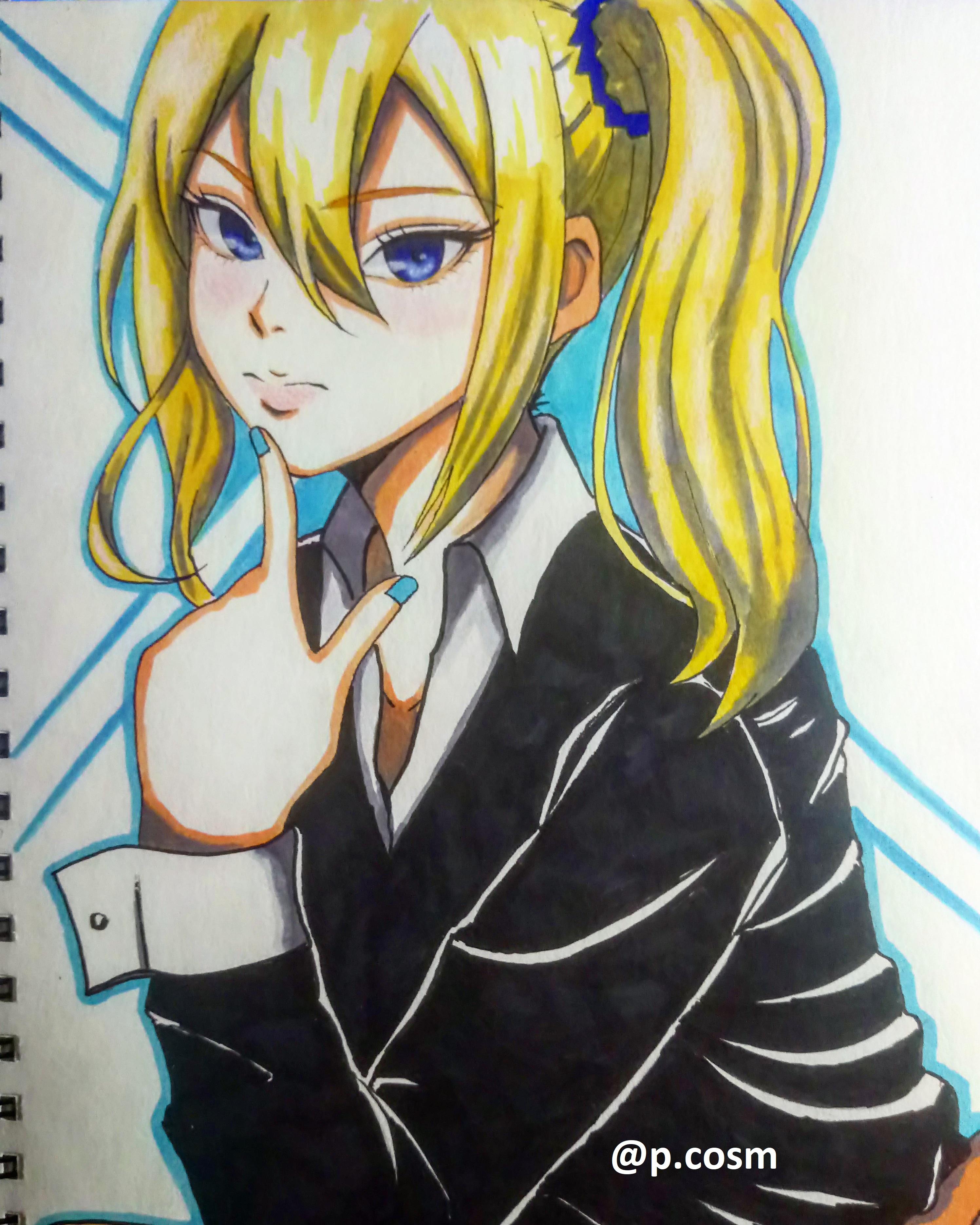 [OC] Hayasaka Marker Drawing | Scrolller