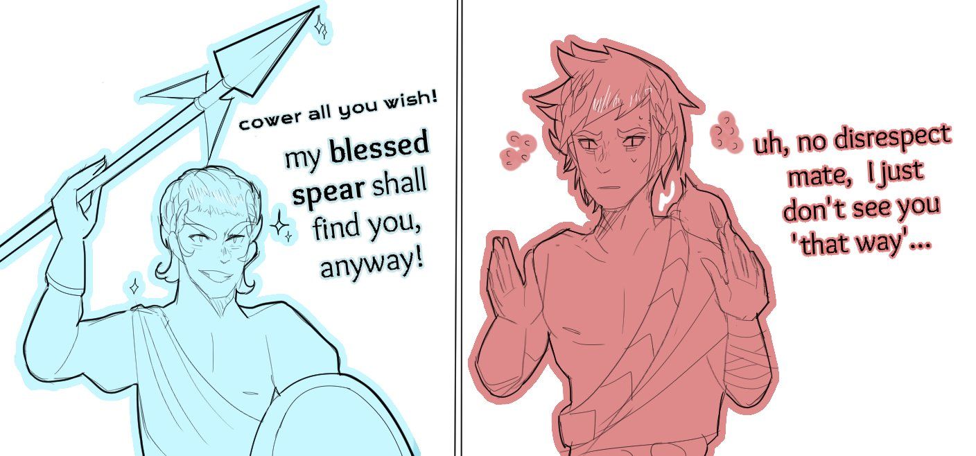 (OC) king of (accidental) flirting | Scrolller