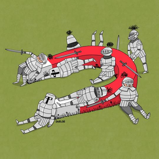 [OC] Knights on the magnetic field by Steve Nelson | Scrolller