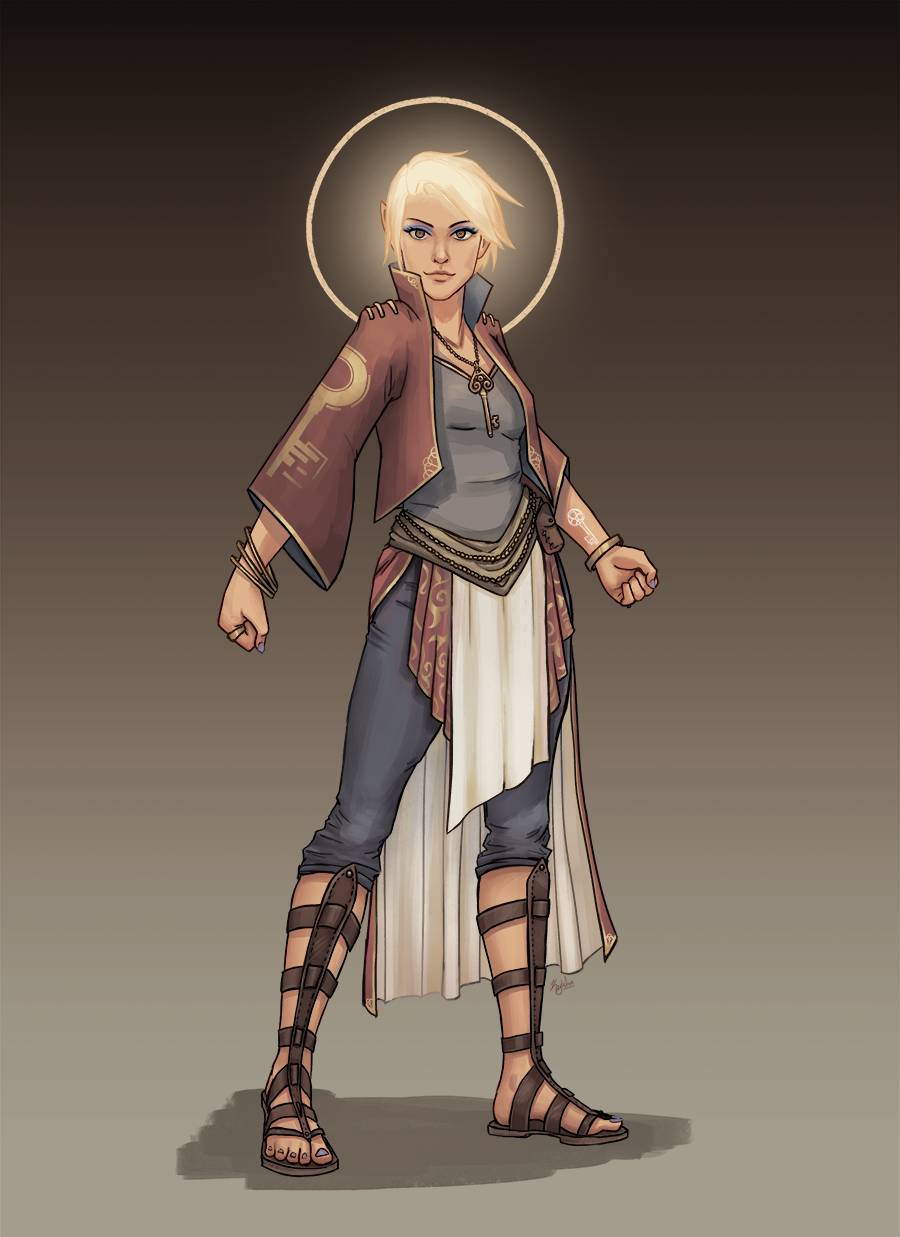 [OC] My husband's monk/cleric, Priscilla | Scrolller