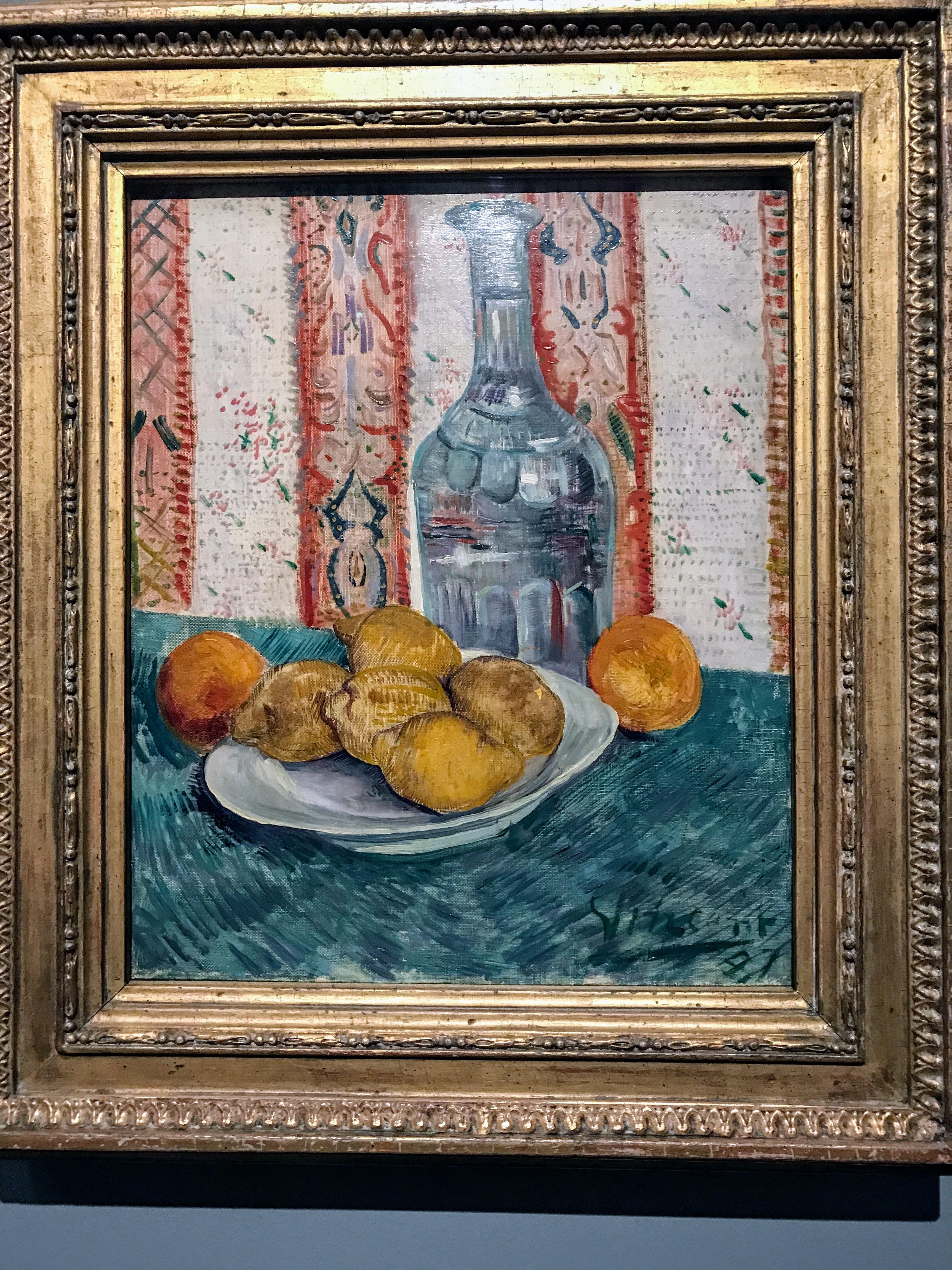 [OC] Netherlands - Amsterdam - Rijksmuseum Amsterdam - Vincent Van Gogh - Still life with carafe ...