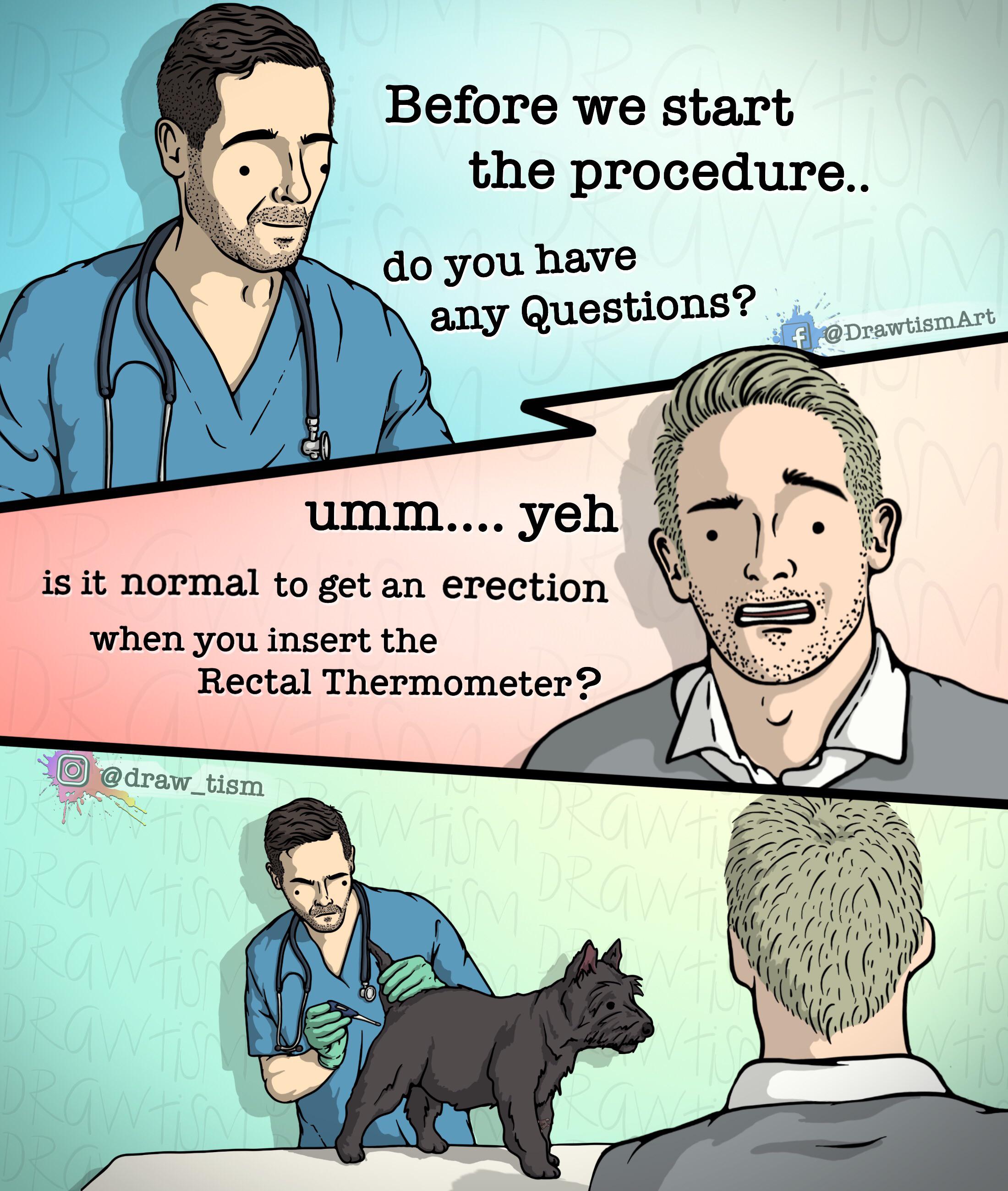Rectal thermometer | Scrolller