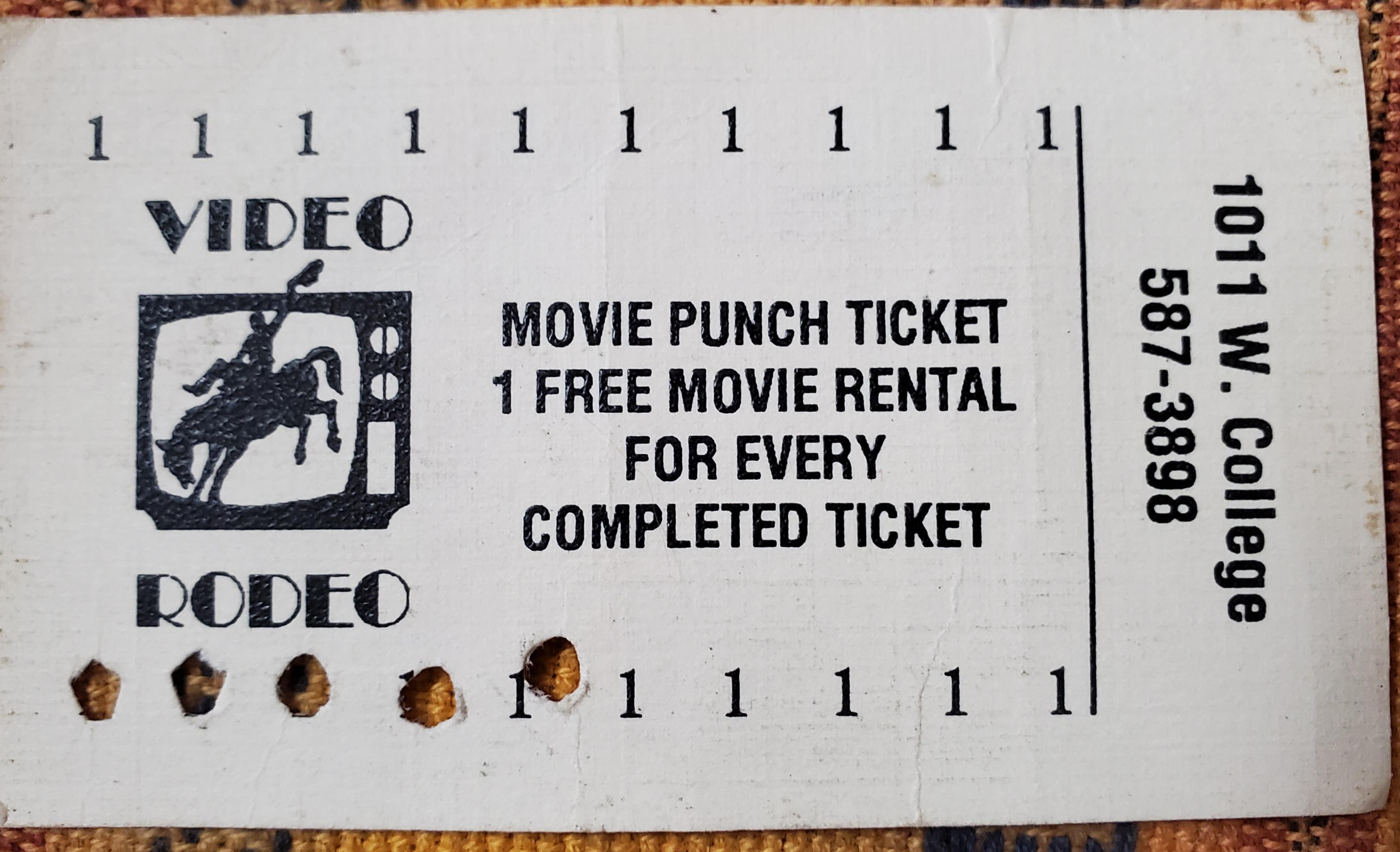 Odd vintage find... anyone old enough that remember a Video Rodeo? | Scrolller