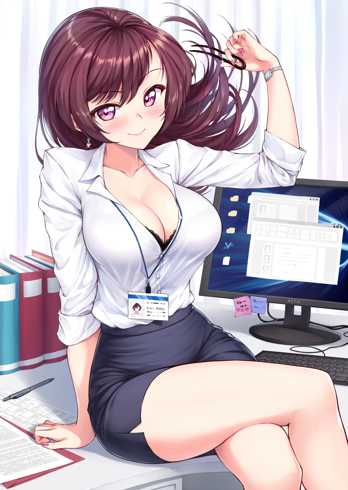 Office Lady | Scrolller