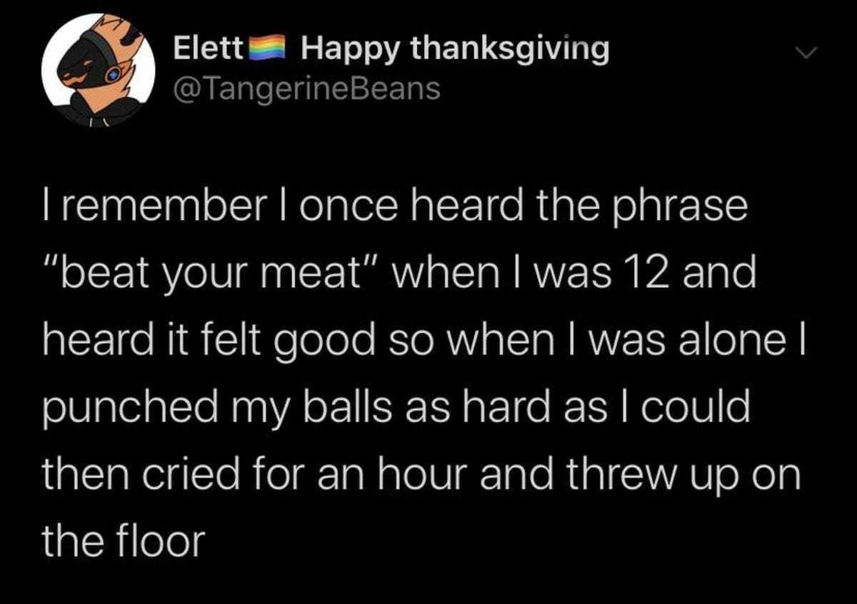 Oh, like busting a nut? | Scrolller