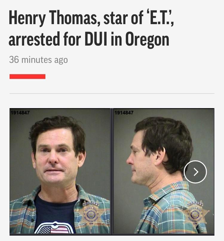 Oh my gawd, Henry Thomas.. | Scrolller