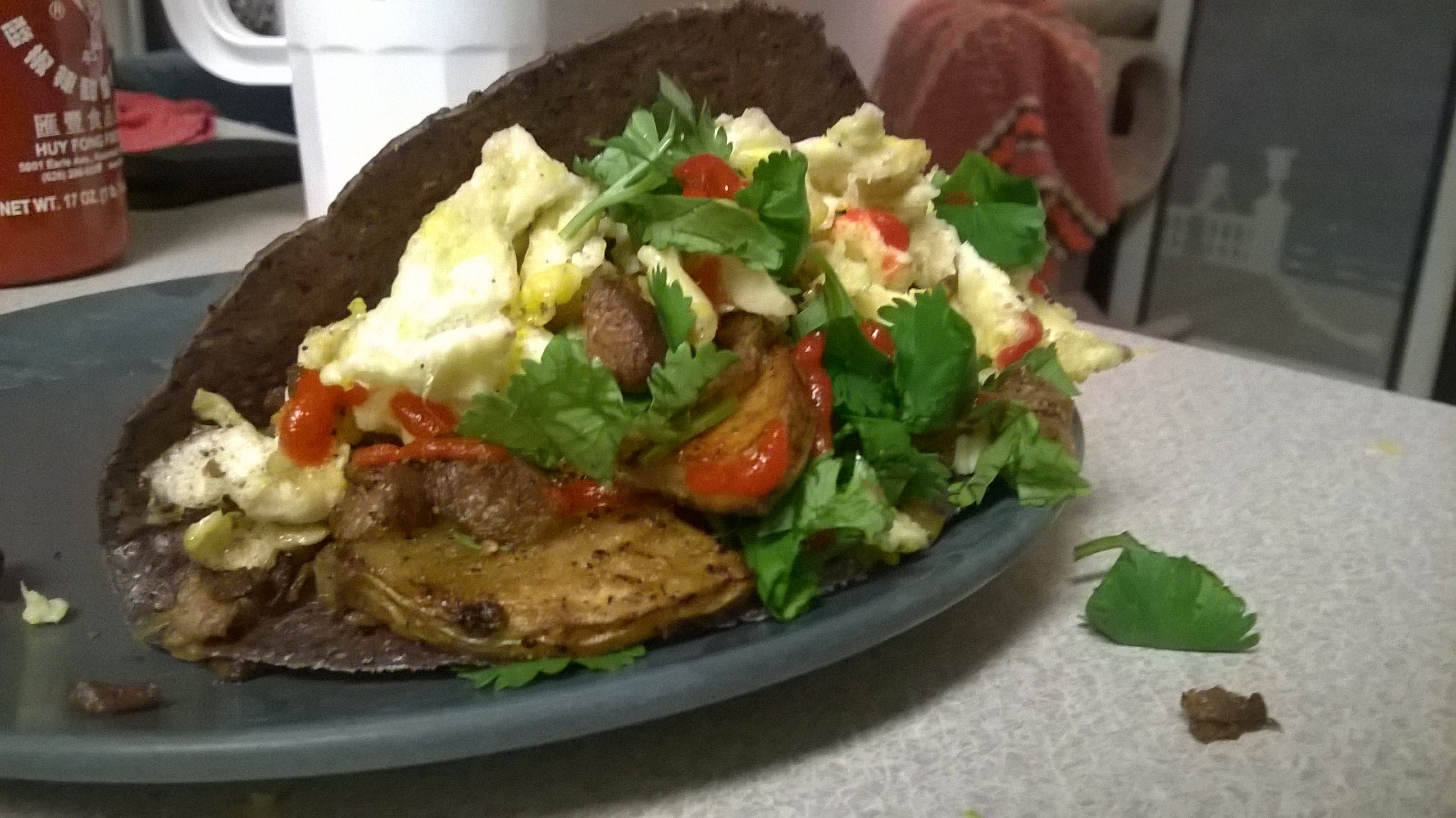 Oh really Taco Bell? Breakfast? Behold my breakfast taco! | Scrolller