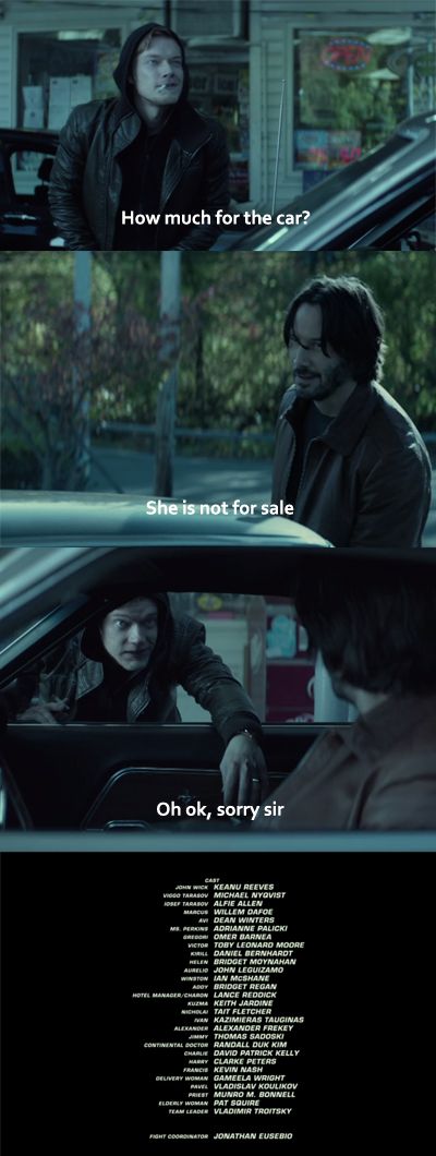 Oh, shit, it's John Wick! | Scrolller