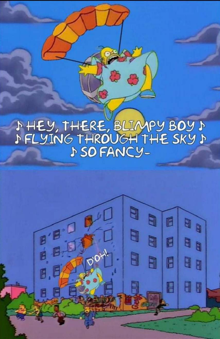 "Oh, thank you, Mr. Simpson, it looks so much better!" | Scrolller