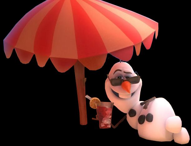 Olaf at the beach | Scrolller