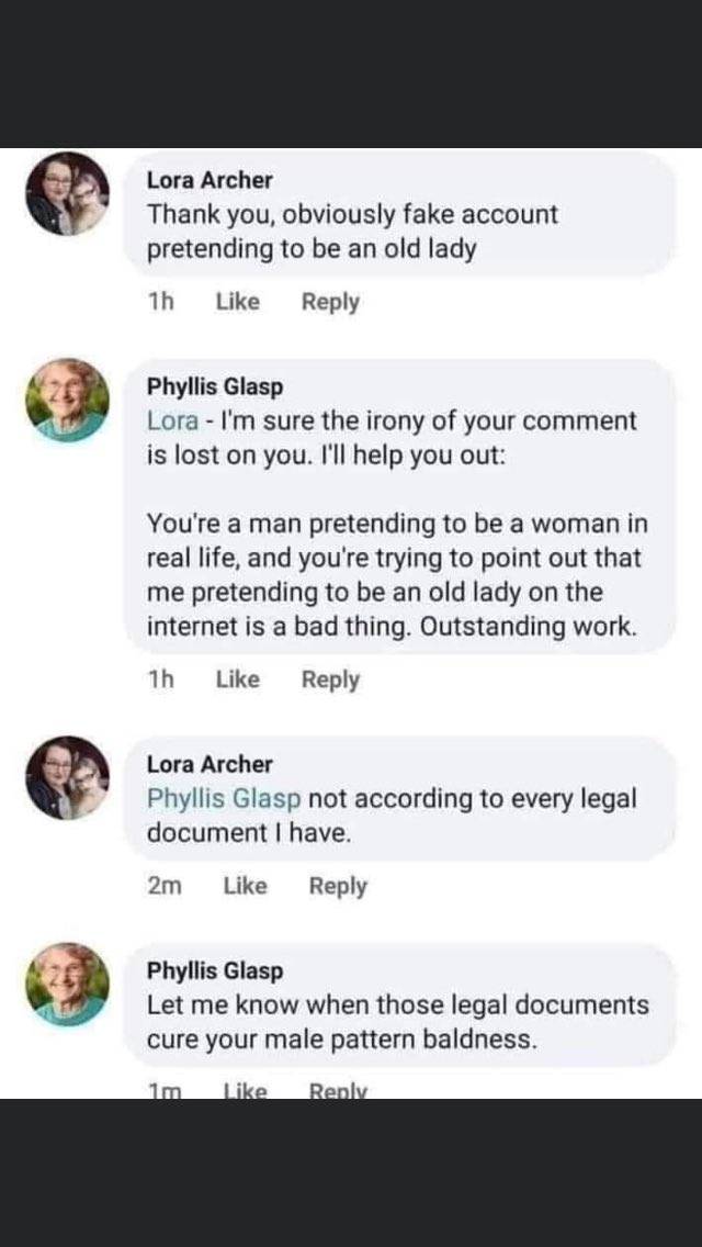 Old lady destroys special snowflake | Scrolller