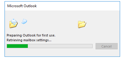 Old Windows animation spotted in Outlook 2016 on Windows 10 | Scrolller