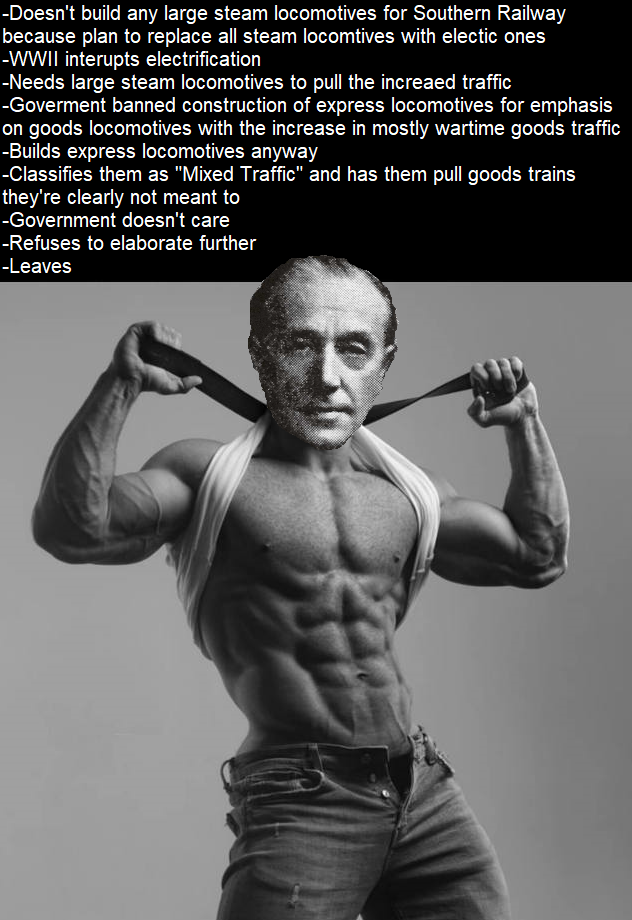 Oliver Bulleid was a sneaky bastard | Scrolller