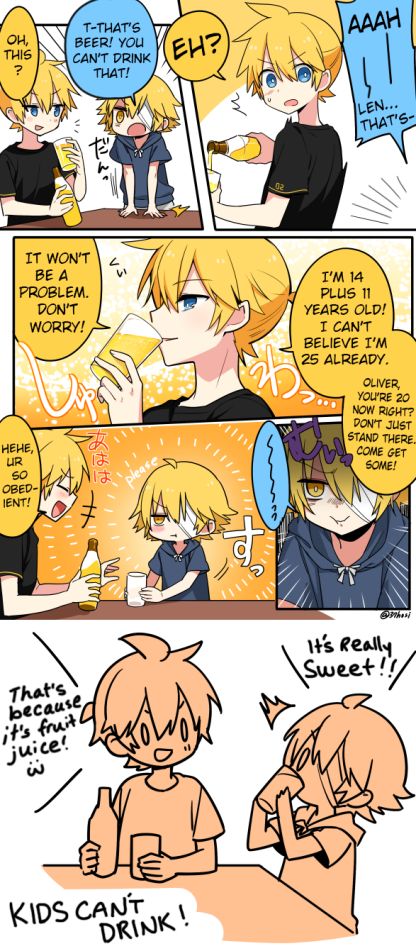 Oliver wants to be a bad kid and a mischievous Len | Scrolller