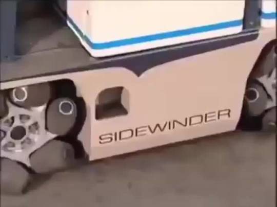 Omnidirectional Wheels on a Forklift | Scrolller