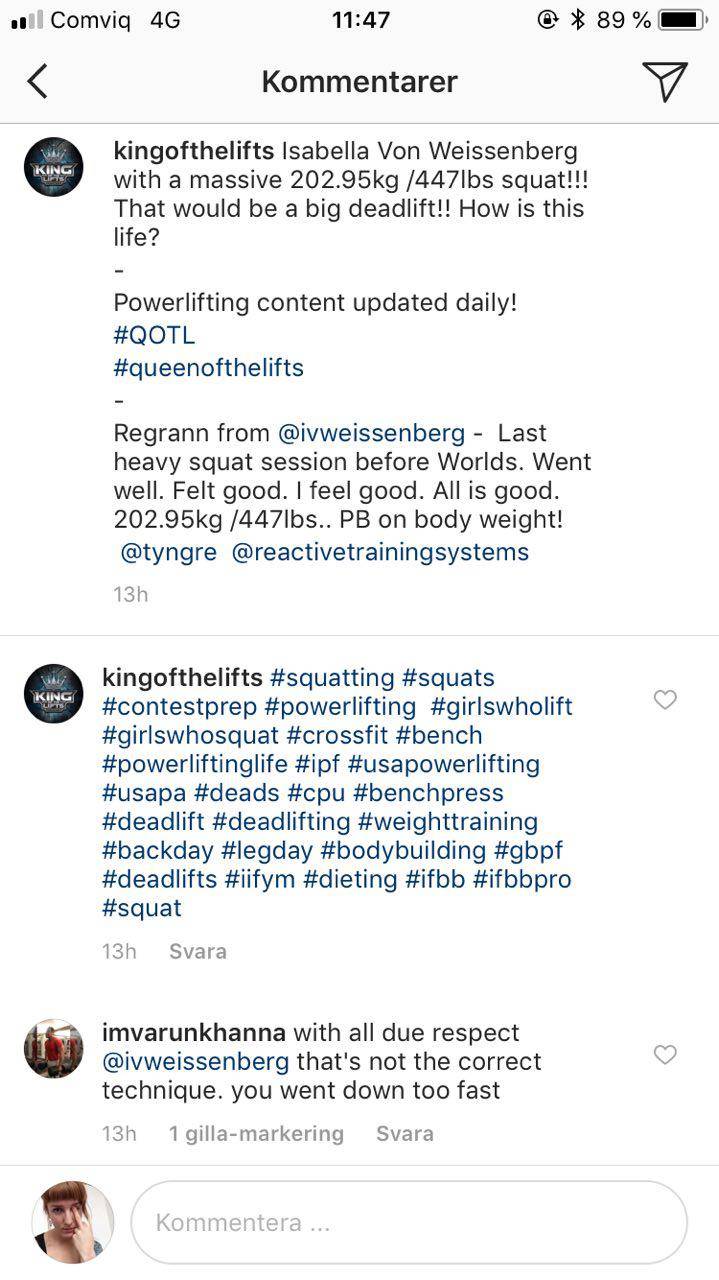 On a lift higher than the current world record ... | Scrolller