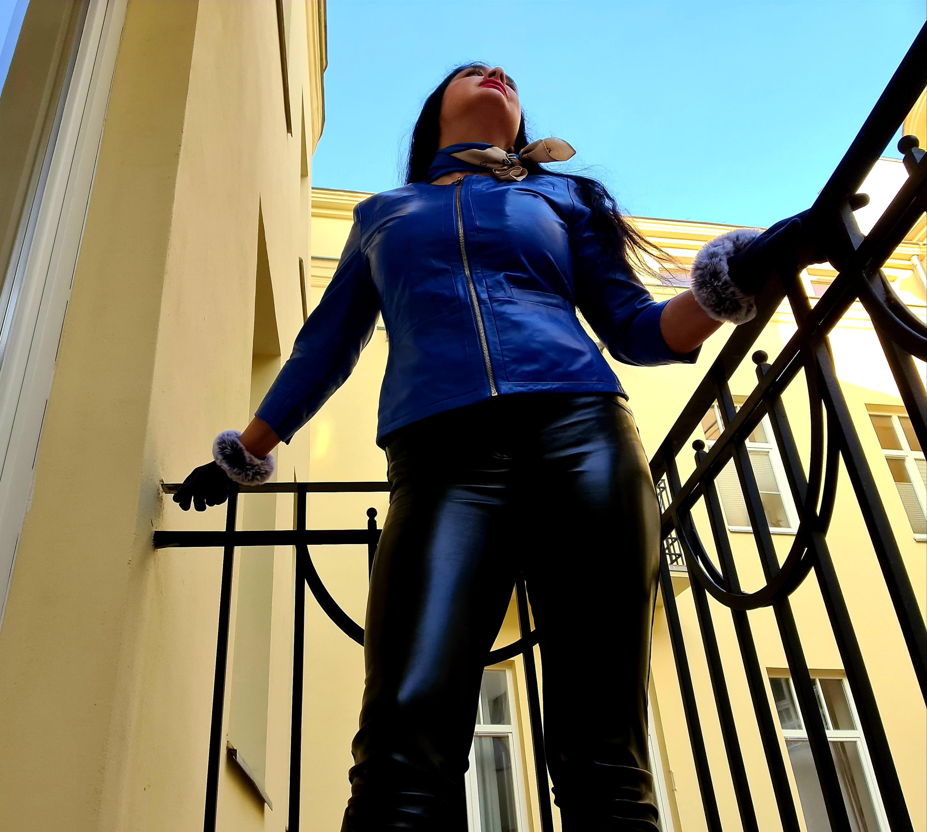 On my balcony in Warsaw | Scrolller