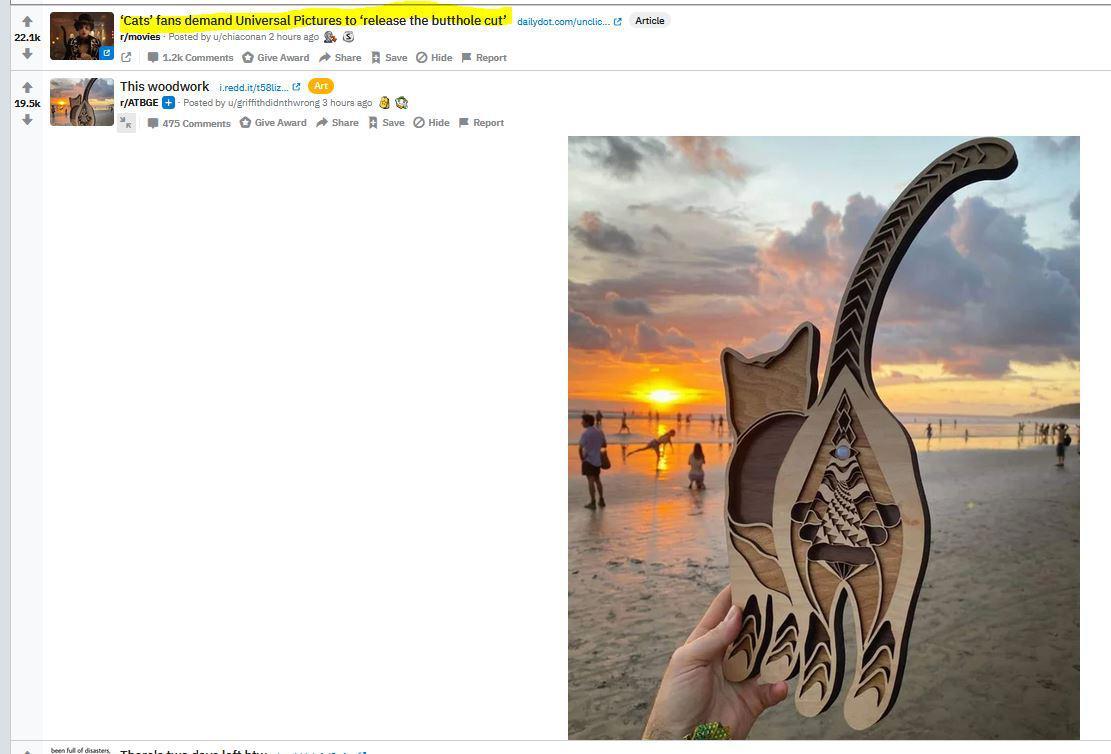 On Reddit front page right now | Scrolller
