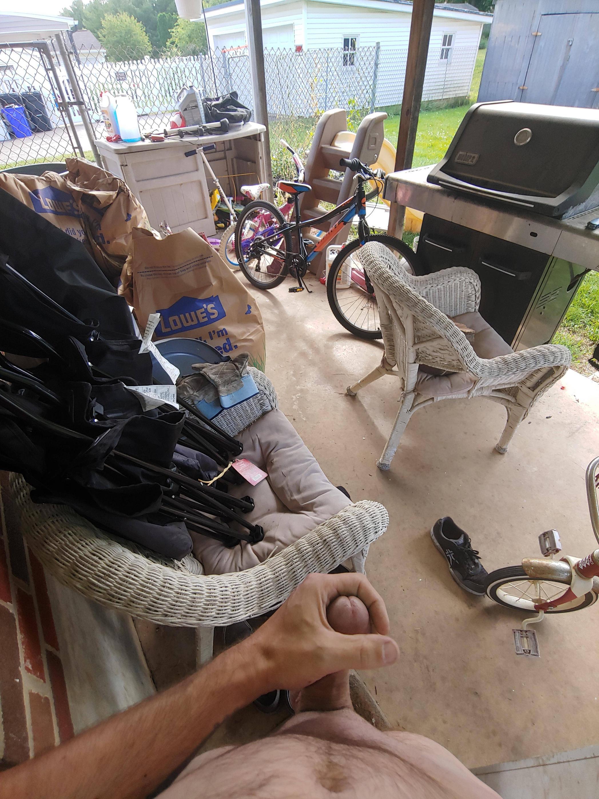 On the back porch | Scrolller